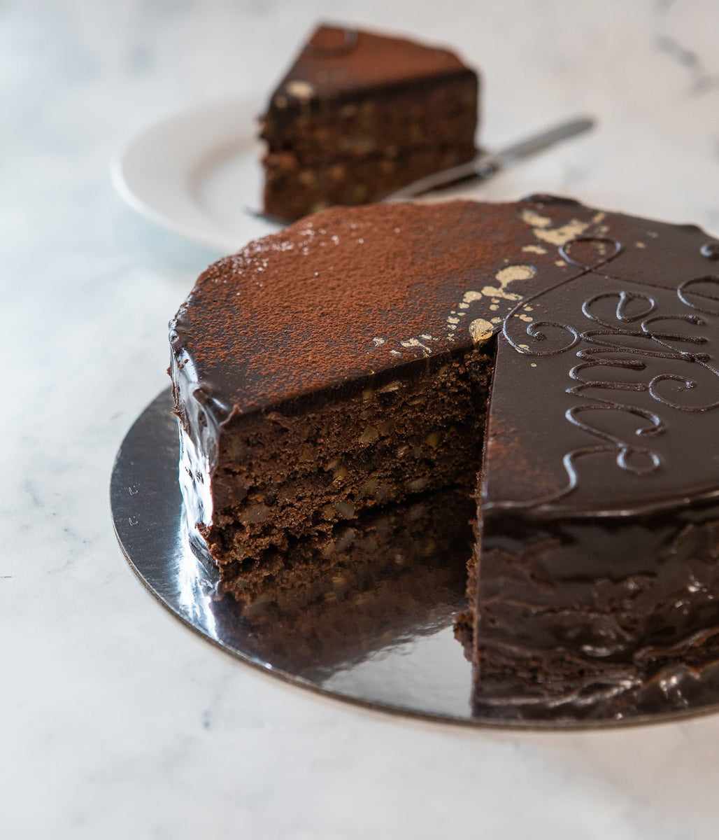 Decadent Nutty Chocolate Lettuce Cake by The French Lettuce