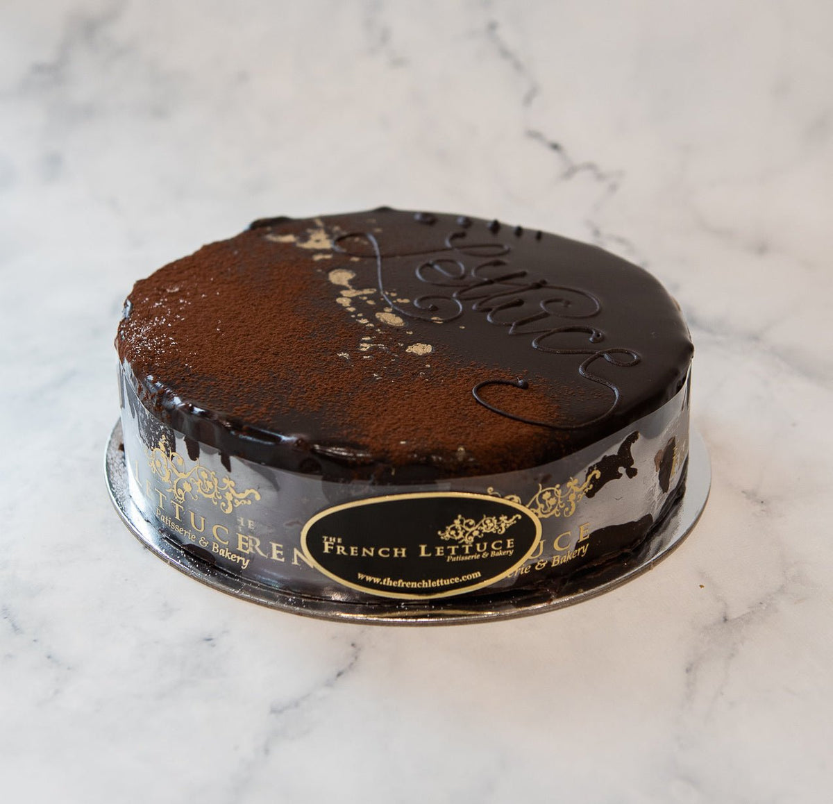 Decadent Nutty Chocolate Lettuce Cake by The French Lettuce
