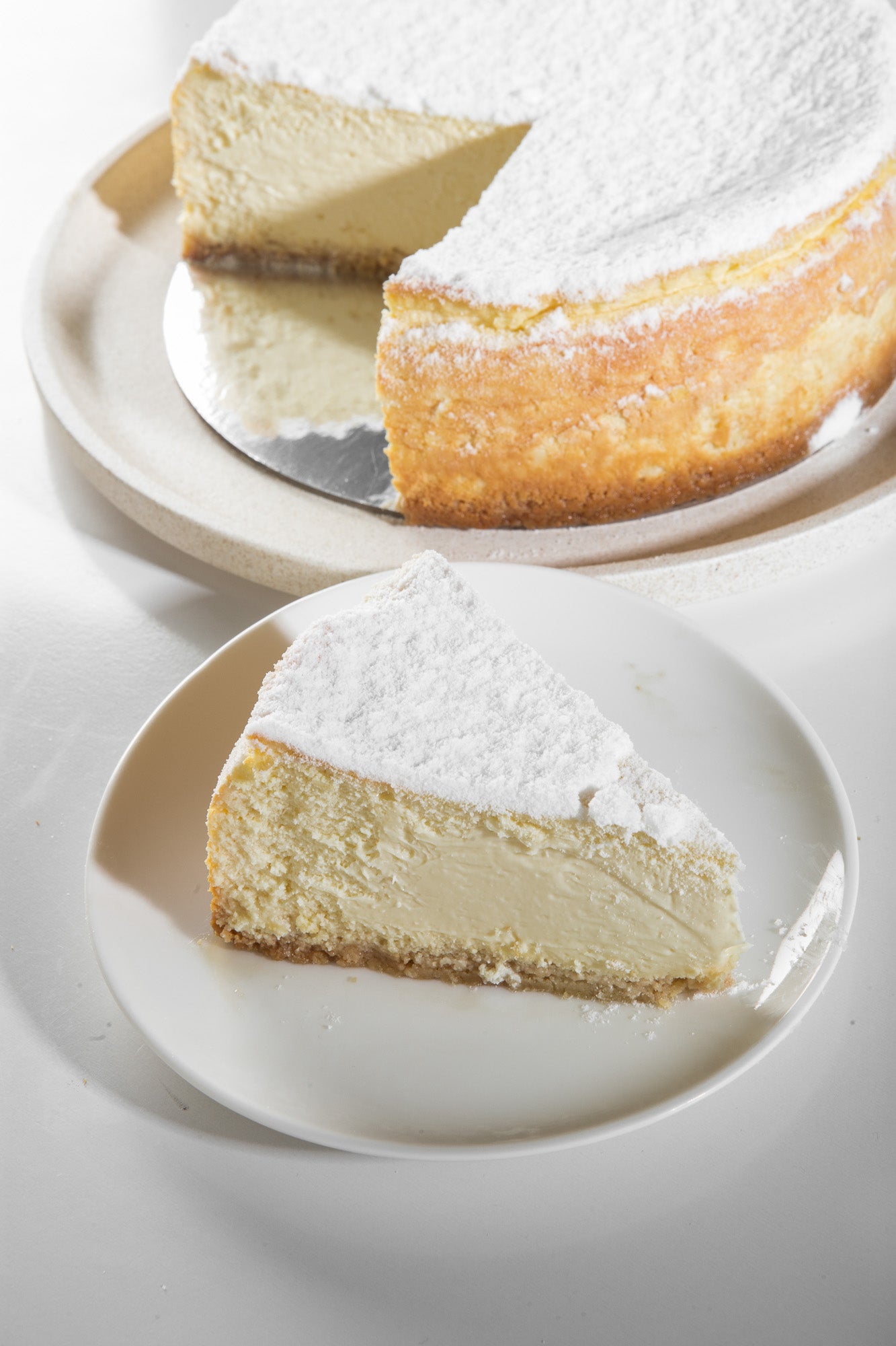 Traditional New York Cheesecake with Victorian Made Neufchâtel Cheese ...